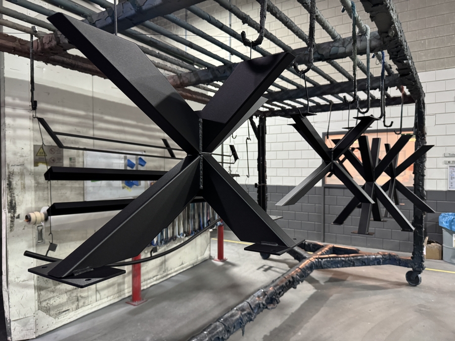 Powder Coating Steel Table Legs | Durable and Stylish